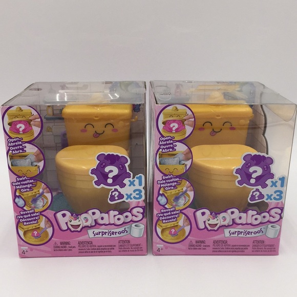 Pooparoos | Toys | Pooparoos Surpriseroos Gold Toilet Surprise Reveal ...